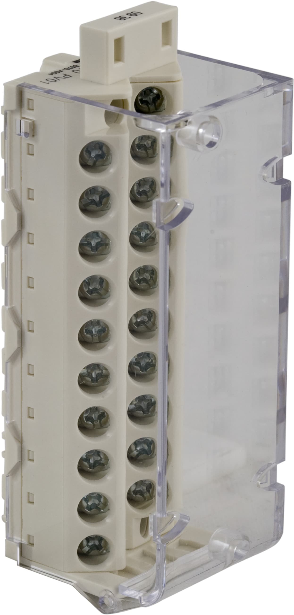 M340: bornero a tornillo 20 puntos schneider bmxftb2010