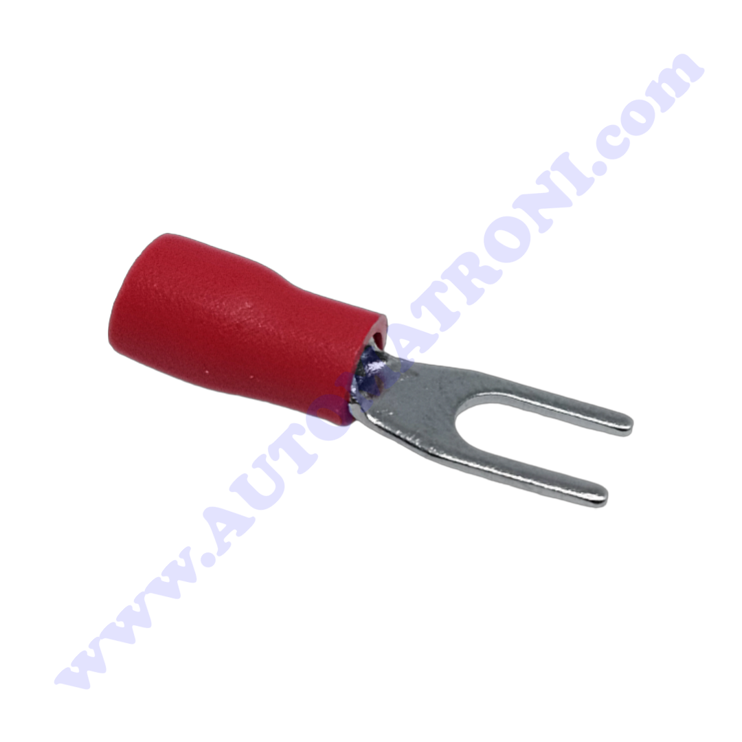 Terminal horquilla rojo sassin svm1254